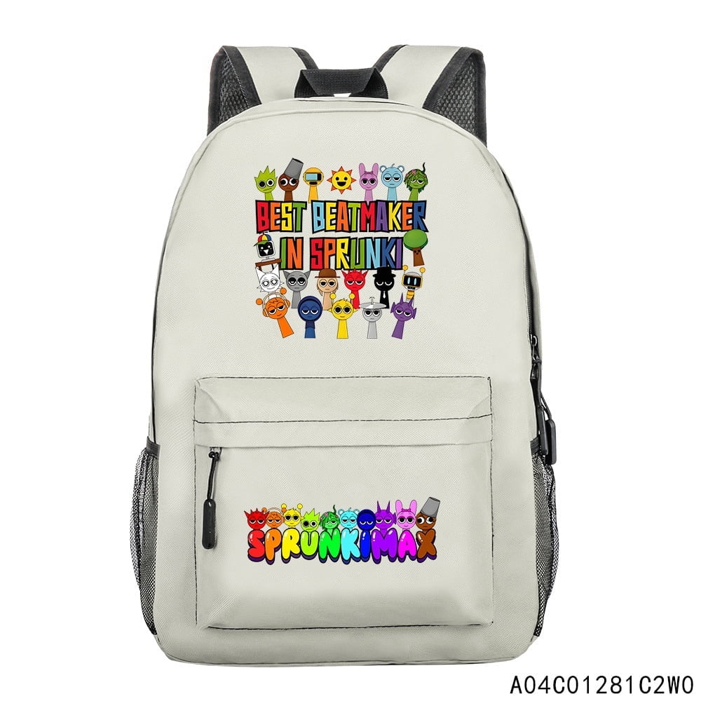 Sprunki Lncredibox Anime Backpack For Women Men, Fashion Daypack ...