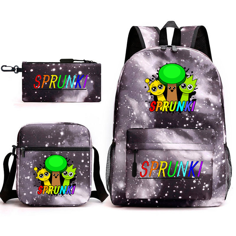 Sprunki Lncredibox Anime Backpack for Teens Womens Mens Stylish Daypack ...
