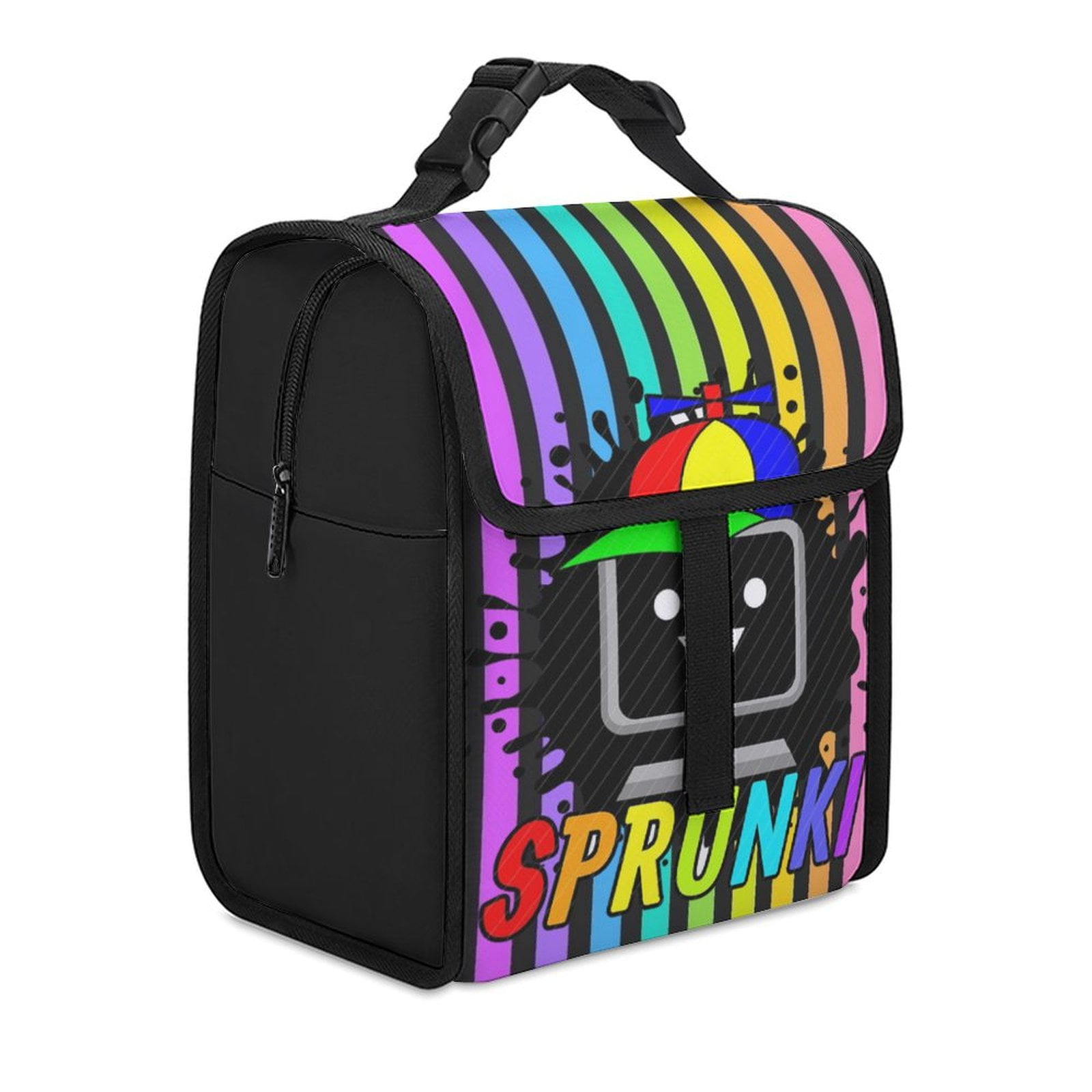 Sprunki Lunch Bag Insulated Portable Lunch Box Cooler Bag for School ...