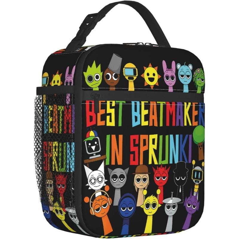 Sprunki Lunch Box Portable Lnsulation Insulated Lunch Bag For Office ...