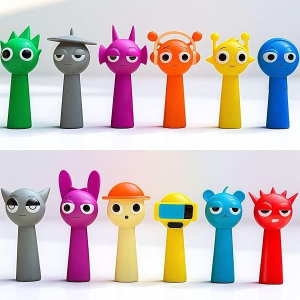 Sprunki Mystery Box Action Figures - Adult Office Decor. Perfect for ...
