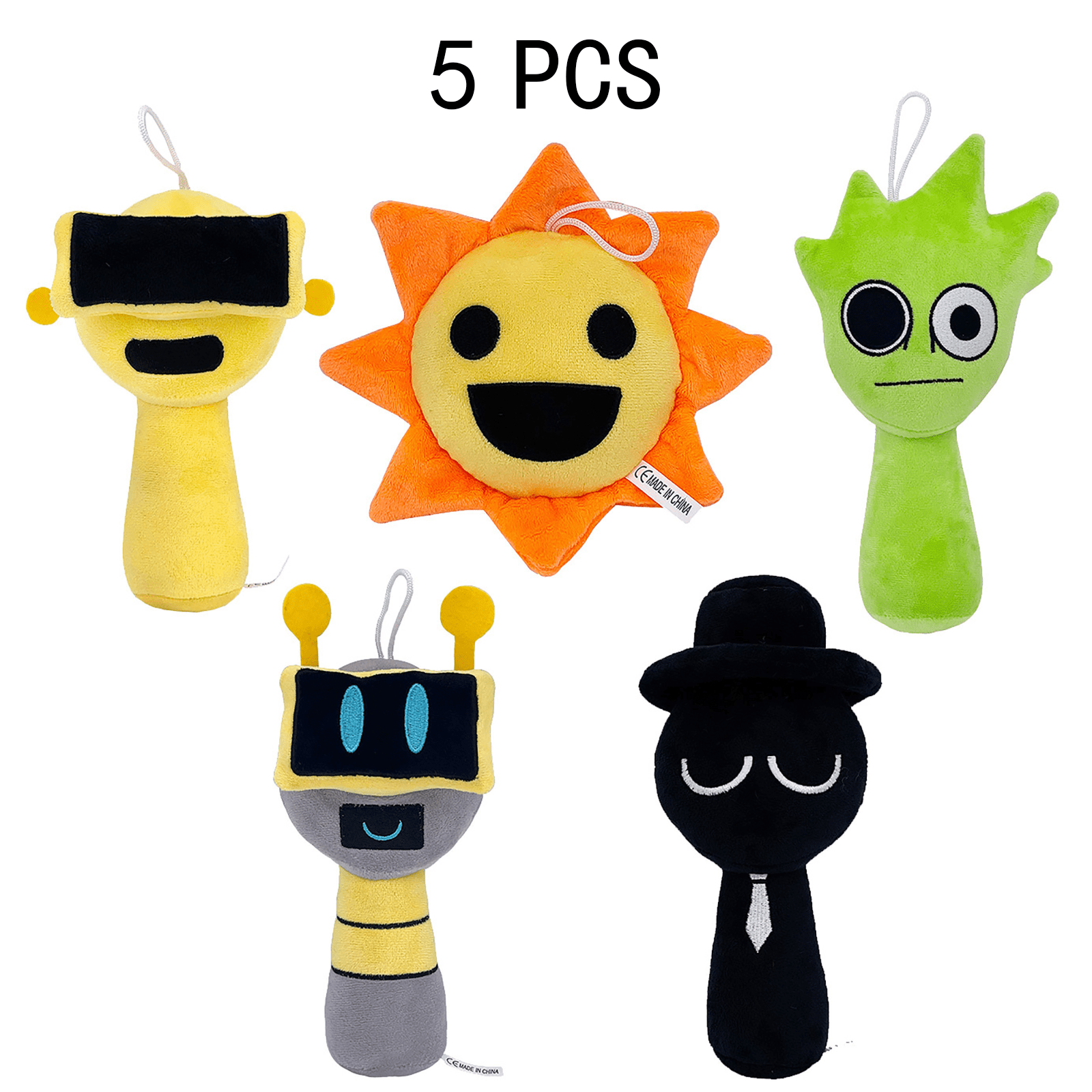 Sprunki- Oren Sprunki Plush Toy, New Monster Horror Game Stuff Figure ...