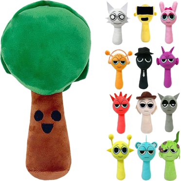 Sprunki Plush Fun Bot Plushies for Kids Boys Girls - Walmart.com