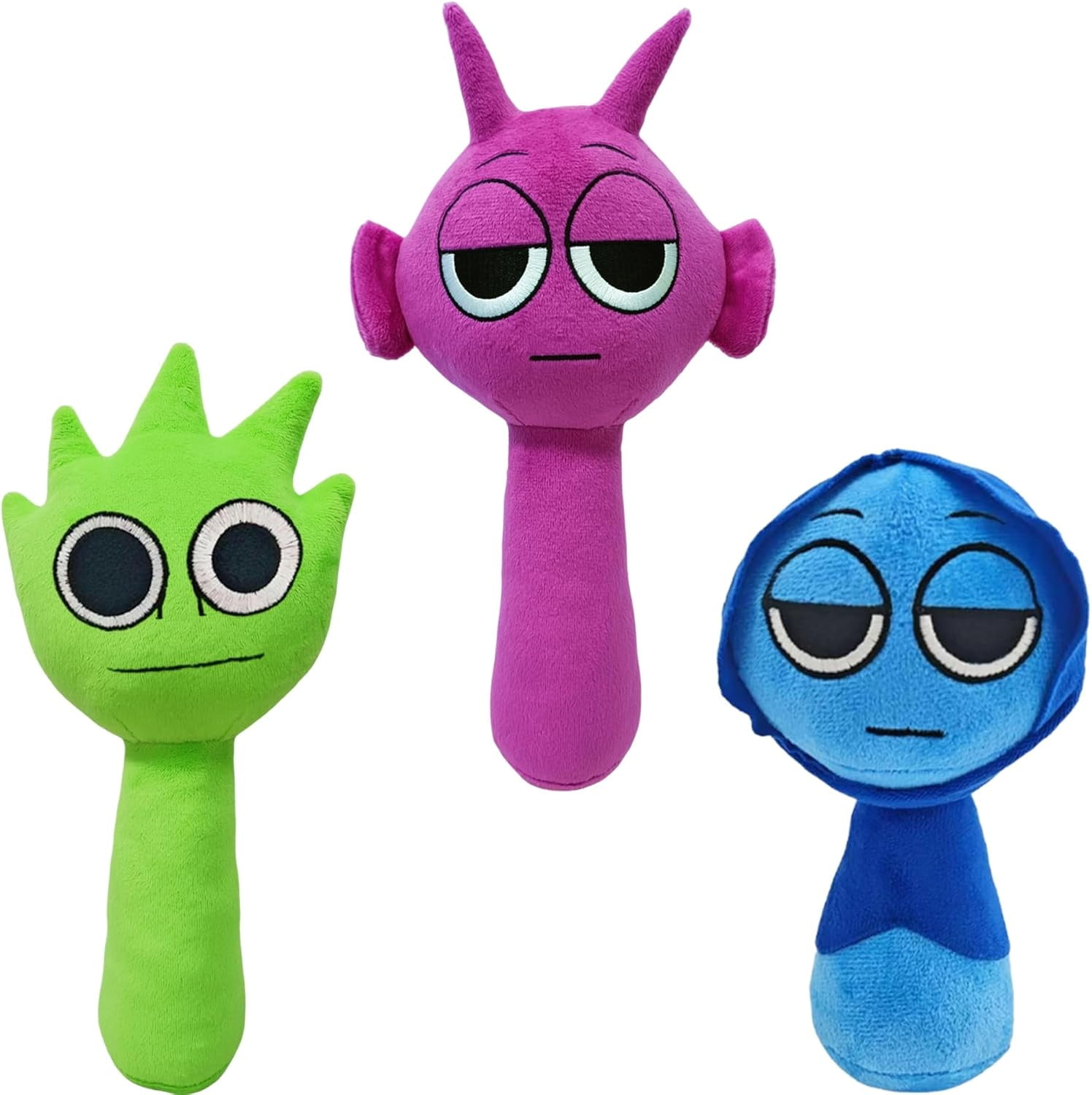 Sprunki Plush, 10'' Sprunky Wenda and Gray Plushies, Sprunk Soft and ...