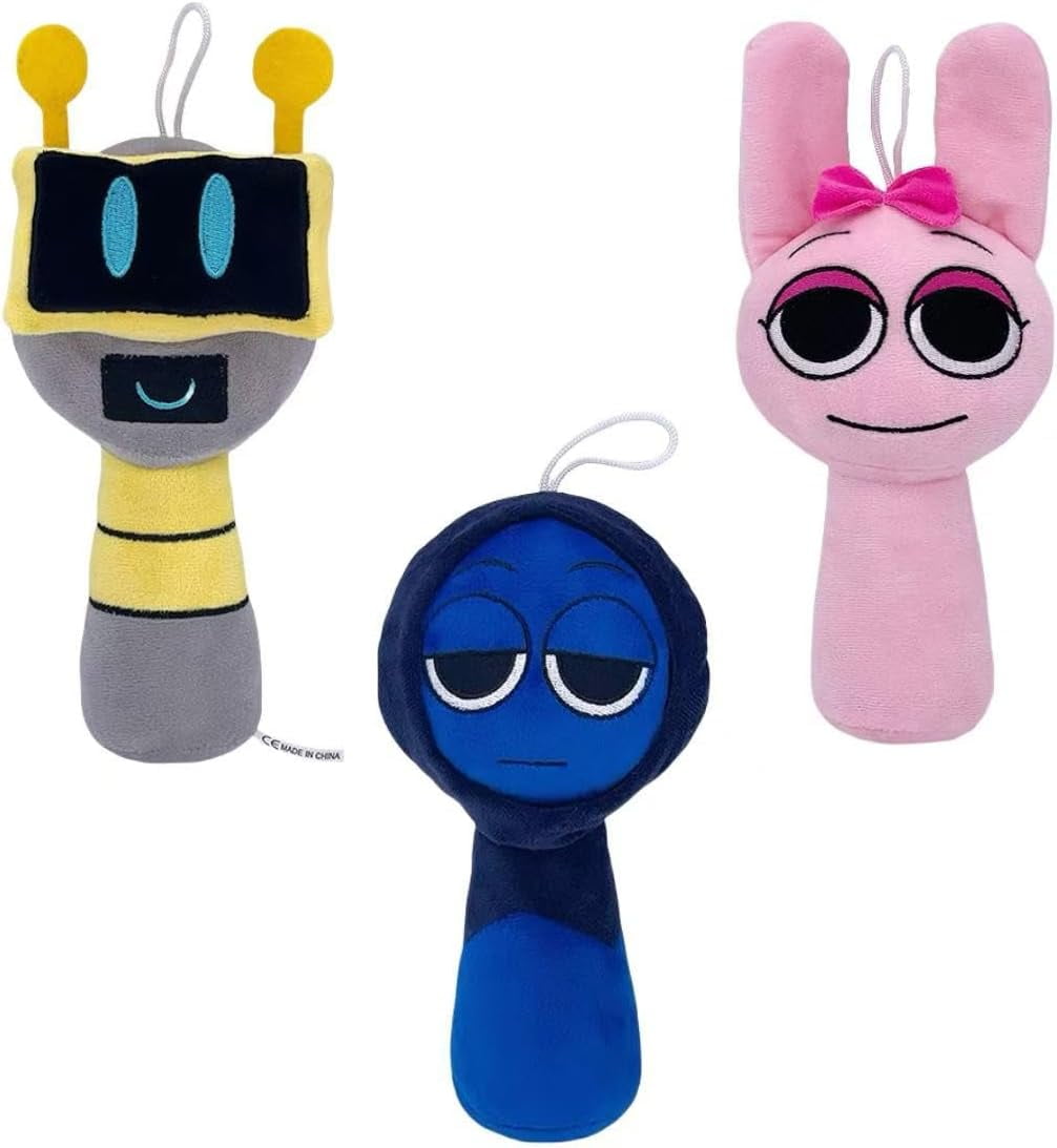 Sprunki Plush,10In Sprunki Game Plush, Realistic Cute Soft Stuffed ...