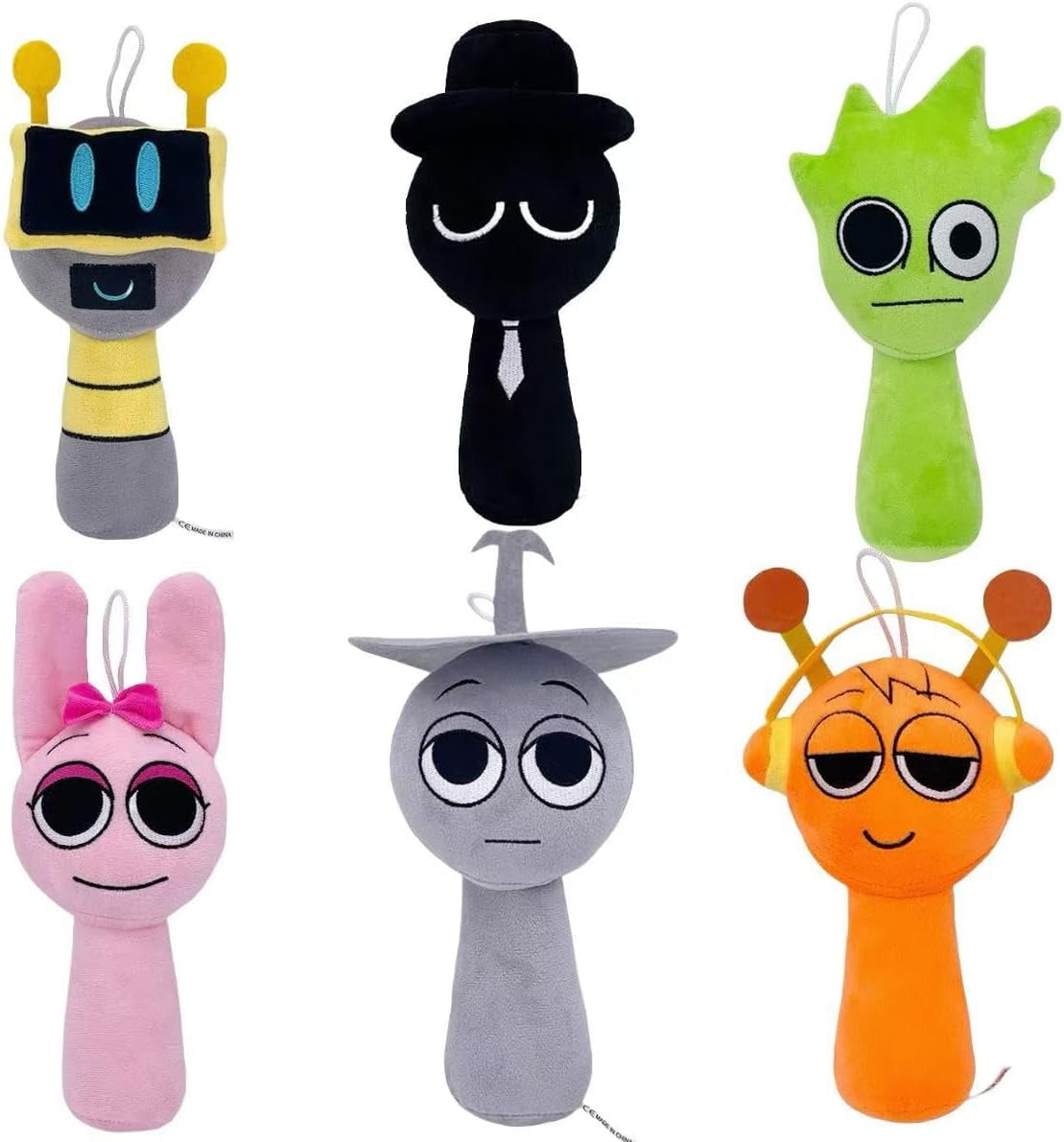 Sprunki Plush,10In Sprunki Game Plush, Realistic Cute Soft Stuffed ...