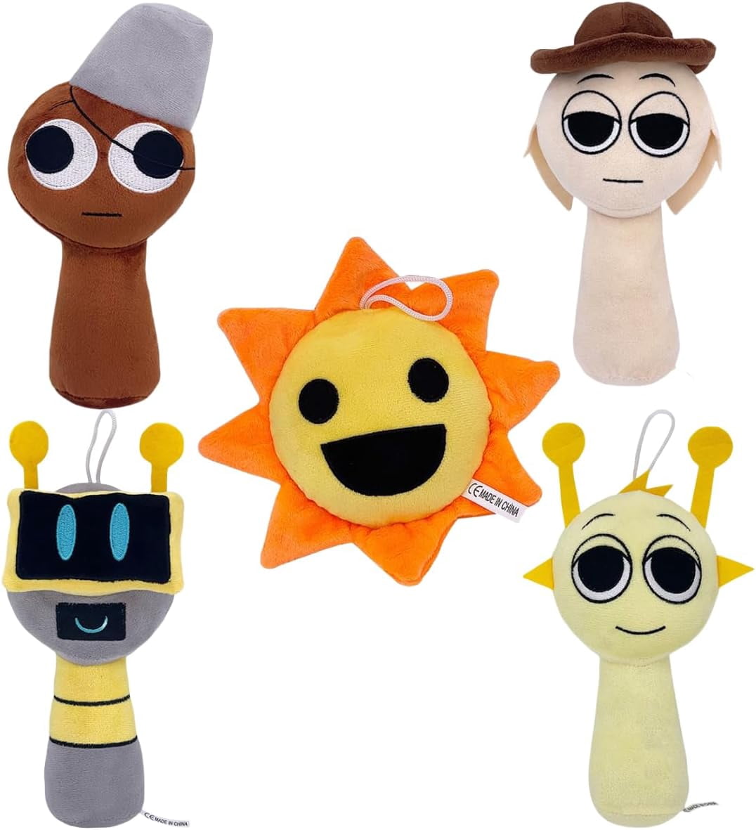 Sprunki Plush,10In Sprunki Plushies Toy for Fans Gift, 2024 New Horror ...