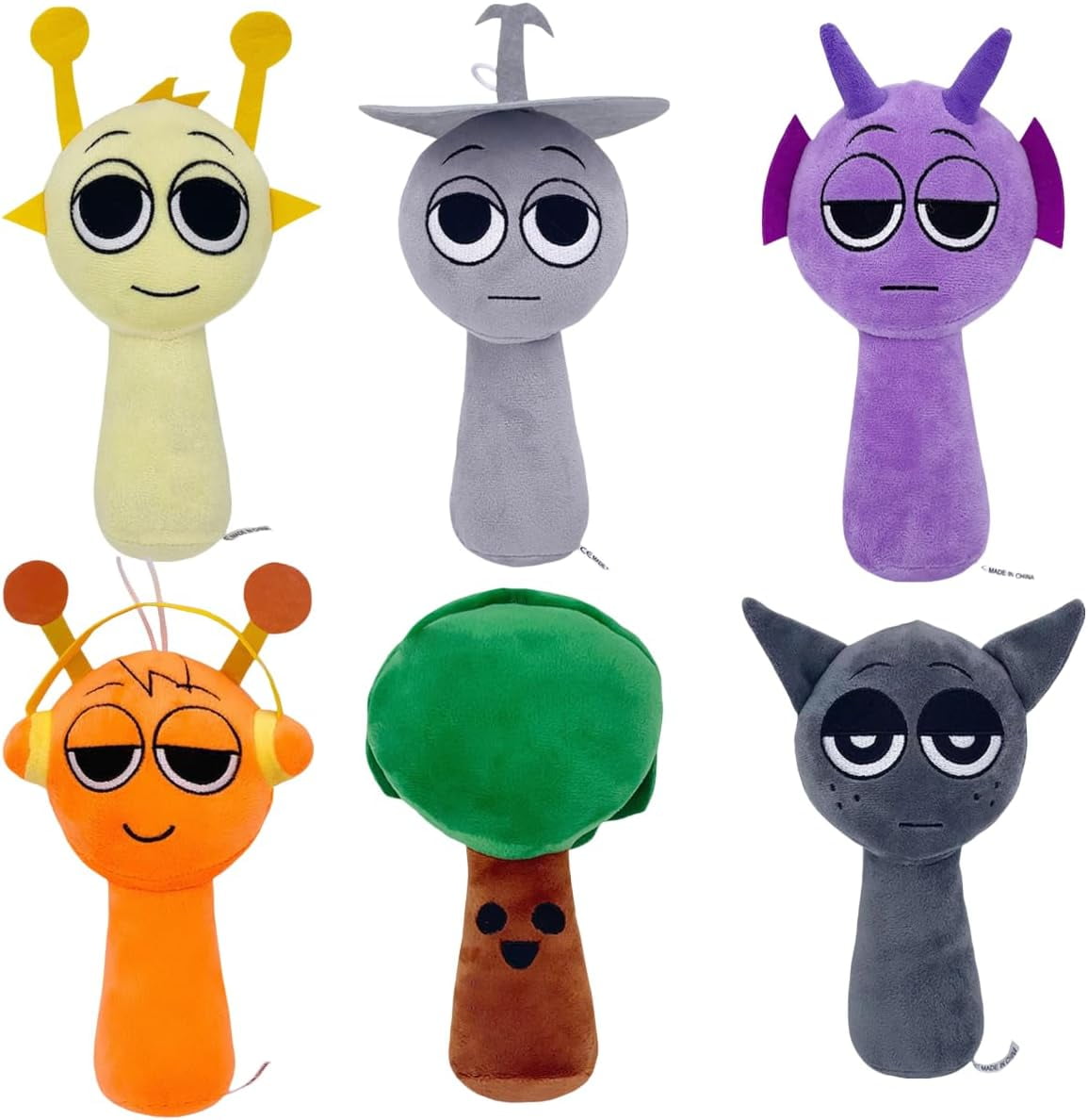 Sprunki Plush,10In Sprunki Plushies Toy for Fans Gift, 2024 New Horror ...