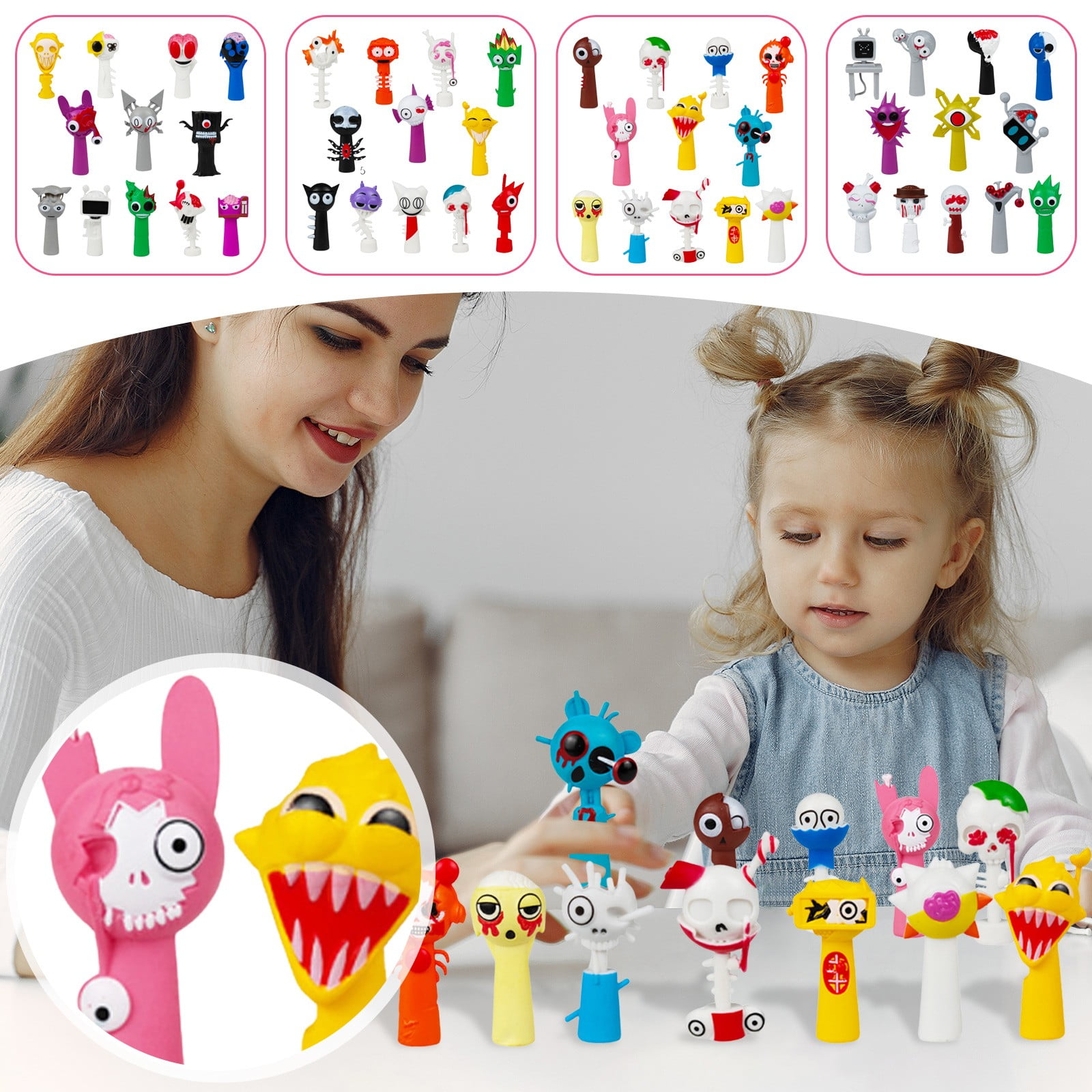 Sprunki Plush 12Pc Sprunki Action Figures,Sprunky Toy Full Set of ...