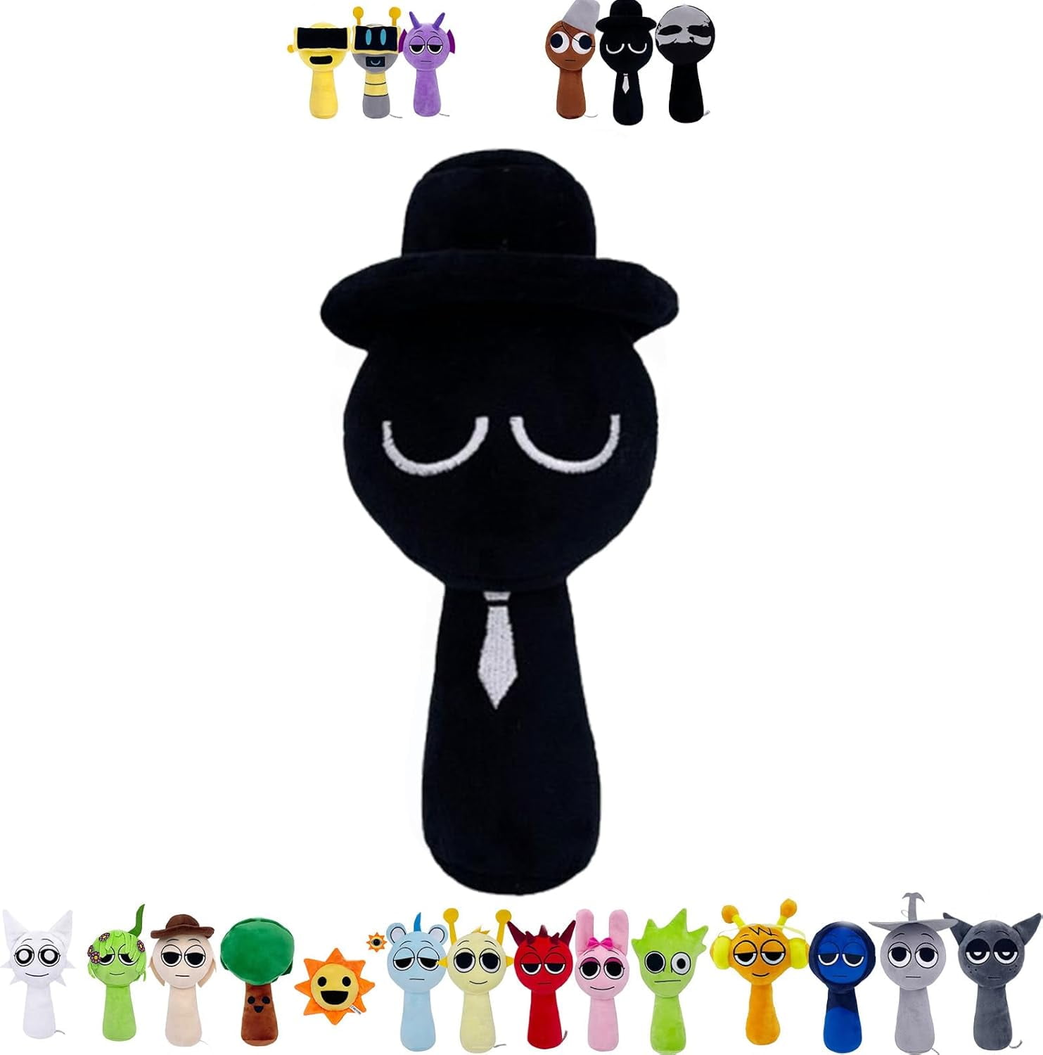 Ziwodao Sprunki Plush, 7.8" Wenda Plushies Toys, Soft Cute Sprunki ...