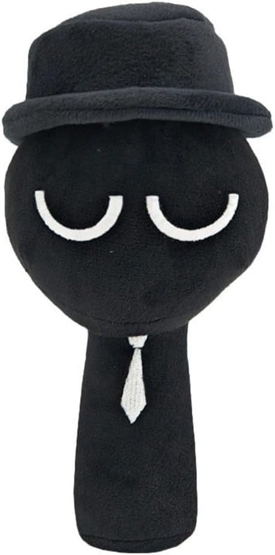 Sprunki Plush, 8" Black Plushies Toys for Fans Gifts, Soft Sprunki ...