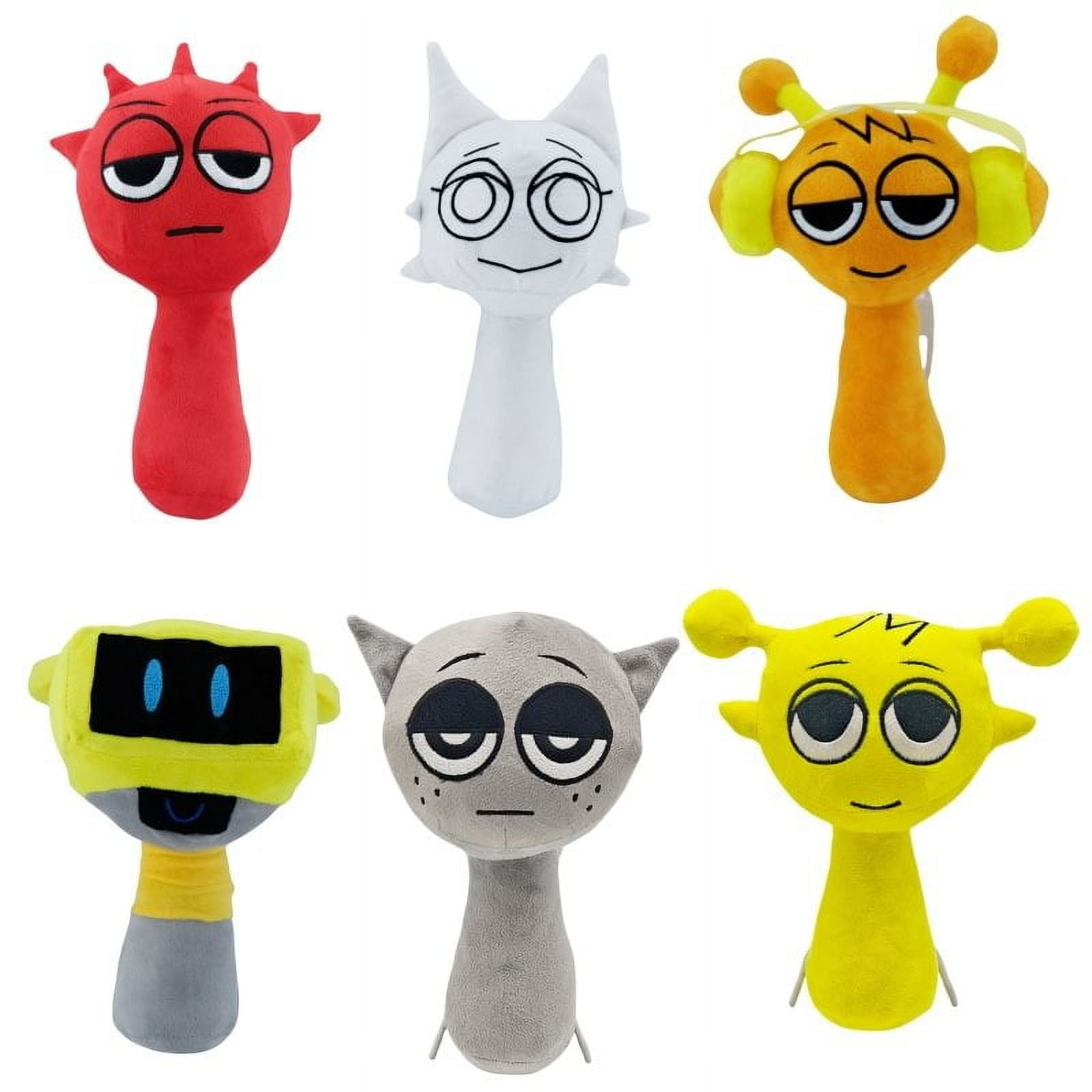 Sprunki Plush 9" Cartoon Games Plushies Toy for Fans Gift, Monster ...