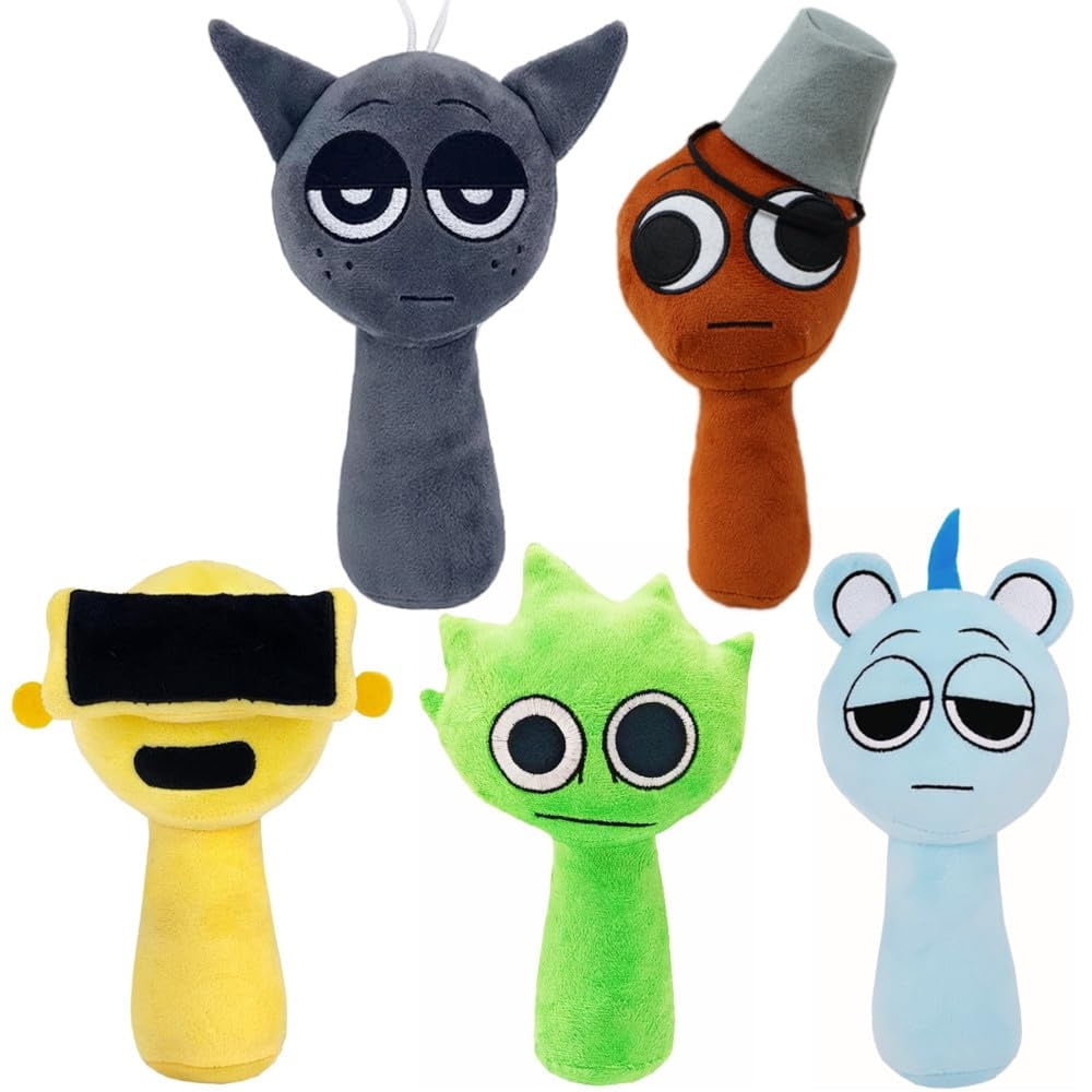 Sprunki Plush The Ultimate Cuddly Companion for Kids, Adorable Soft Toy ...