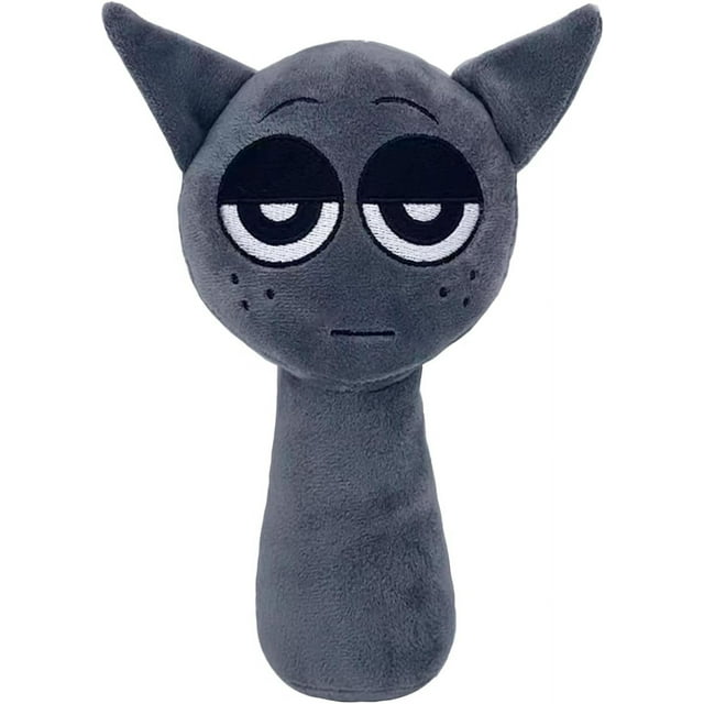 Sprunki Plush, 9" Gray Plushies Dolls for Fans Gifts, Sprunki ...