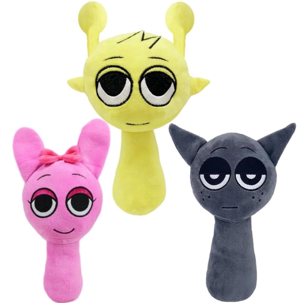 Sprunki Plush, 9" Sprunki Plushies Toy, 2024 New Monster Horror Game ...