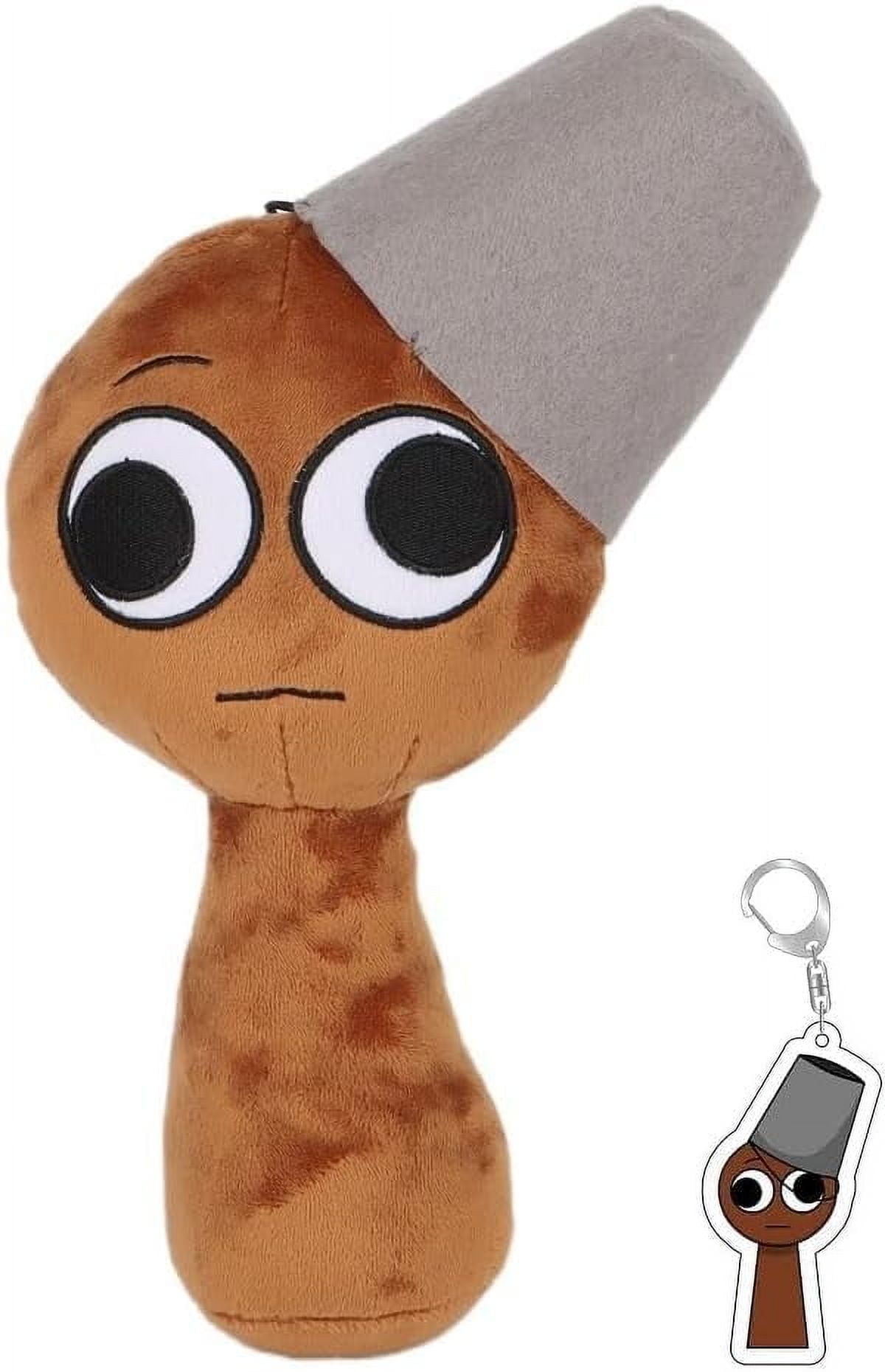 Sprunki Plush Brown Brud Plushies for Kids Boys Girls - Walmart.com