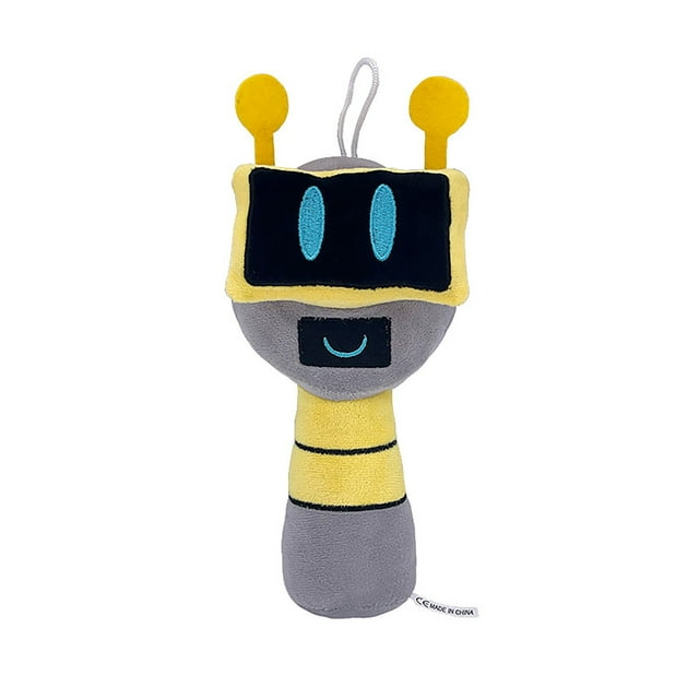 Sprunki Plush Bunny Toy – 10-Inch Stuffed Animal with Bow, Ideal ...