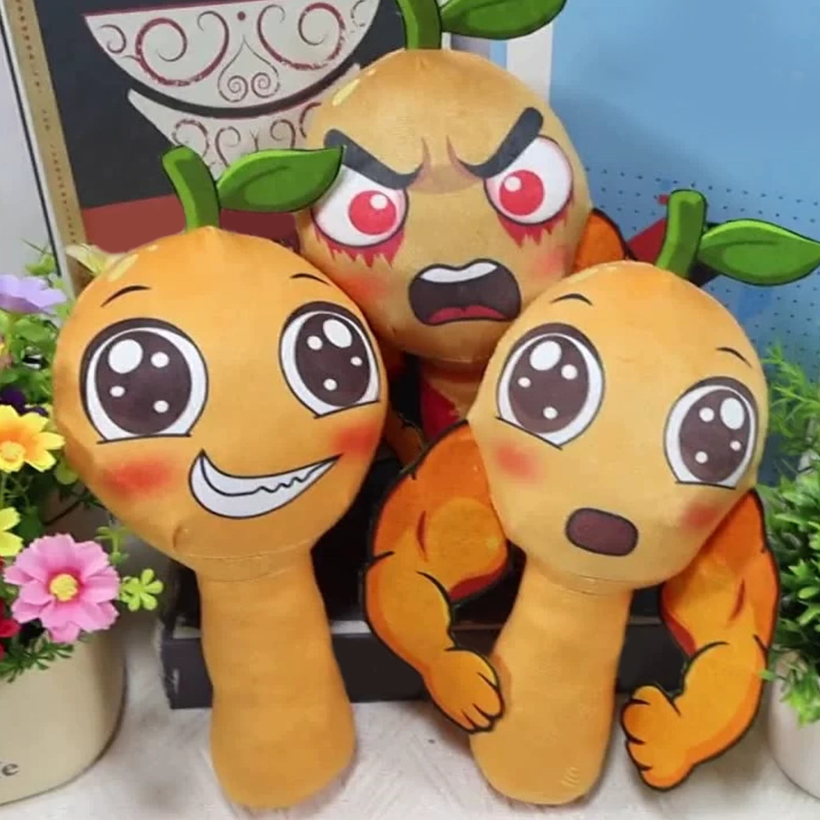 Sprunki Plush Collectibles Toys Figures, Orange Three Musketeers ...