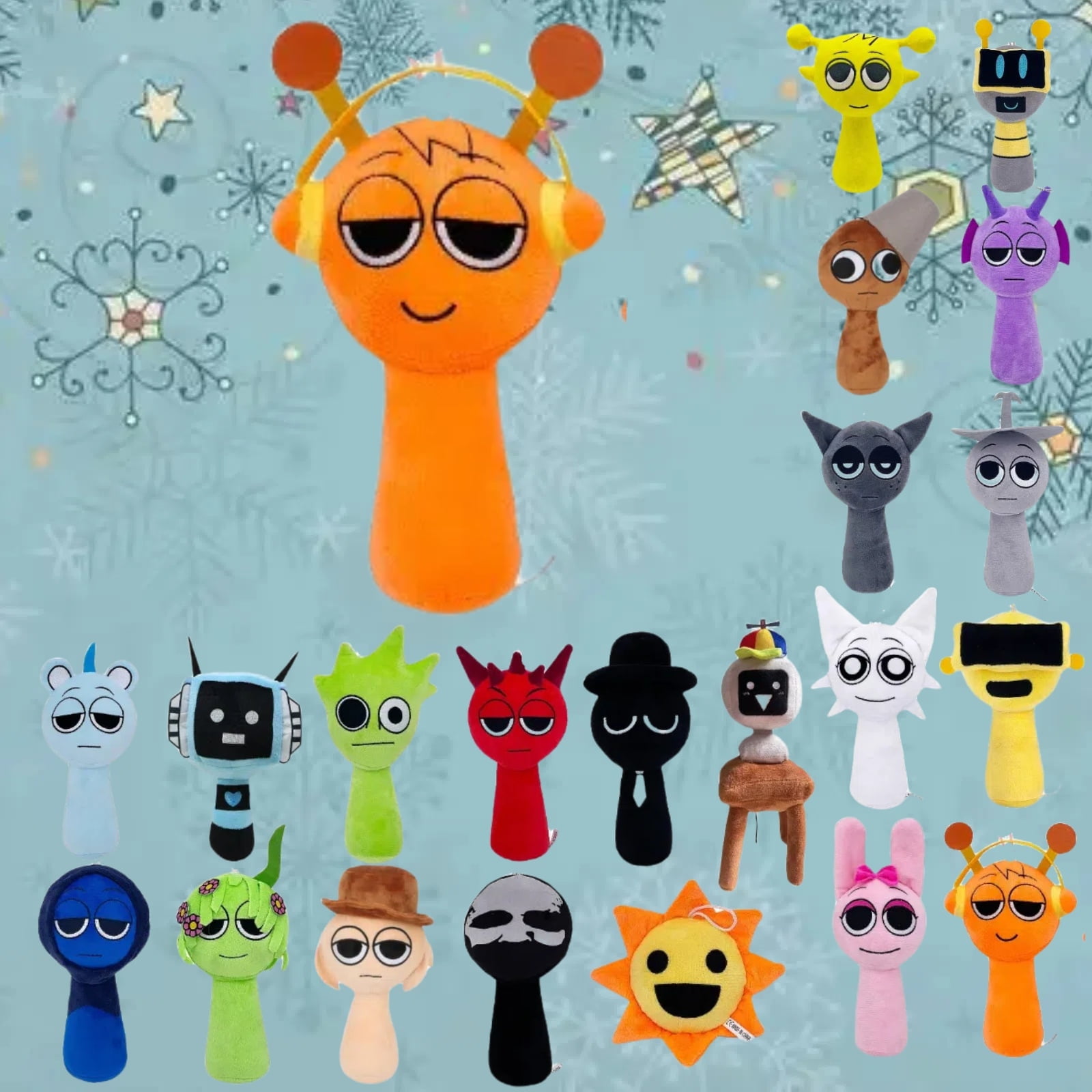 Sprunki Plush For Kids 9.8 Inch Sprunki Merchandise: Collectible Plush ...