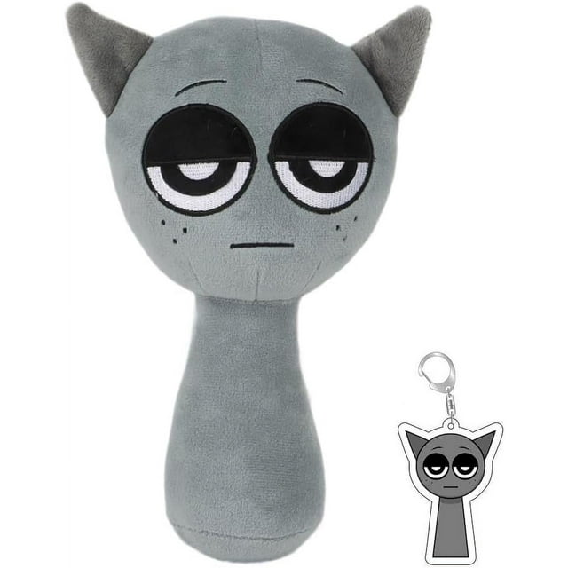 Sprunki Plush Gray Plushies for Kids Boys Girls - Walmart.com
