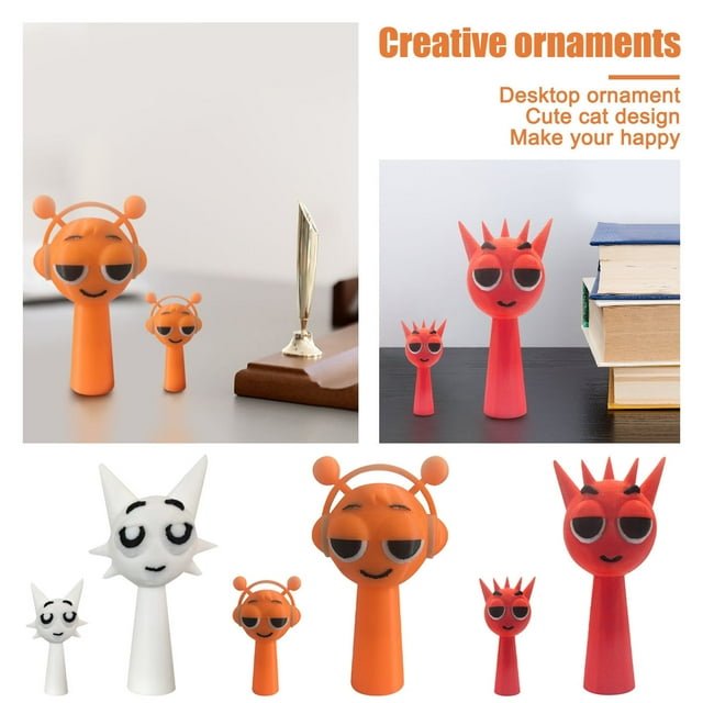 Sprunki Plush,Incredibox Sprunki Plush,Sprunki Box 3D Print Set: 4Cm ...