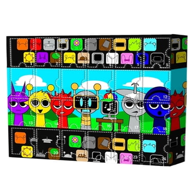 Calendario de Adviento de Madera con 25 Cajones, Organizador de ...