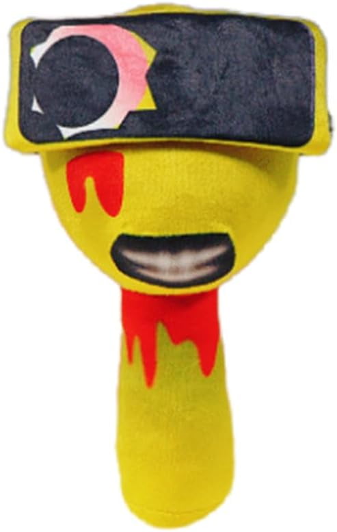 Sprunki Plush, Mutations Horror Version Gray Simon Pinki Cartoon Games ...