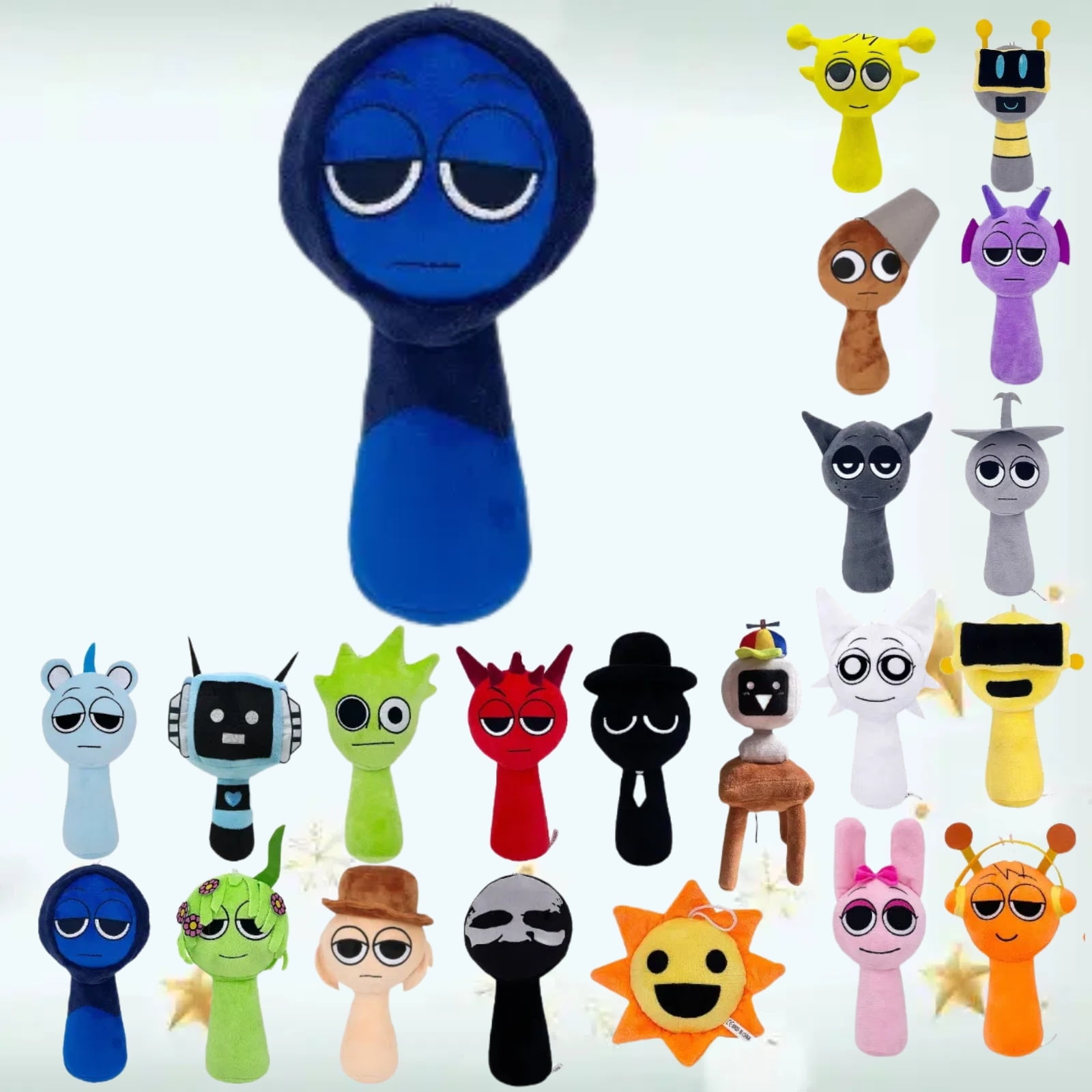 Sprunki Plush Set 7.8 Inch Sprunki Plush Toys: Adorable Game-Inspired ...