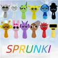 Sprunki Plush Set 8" Sprunki Plush, Sprunki Game Plush, Wenda Sprunki ...