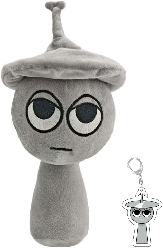 Sprunki Plush Silver Clukr Plushies for Kids Boys Girls - Walmart.com