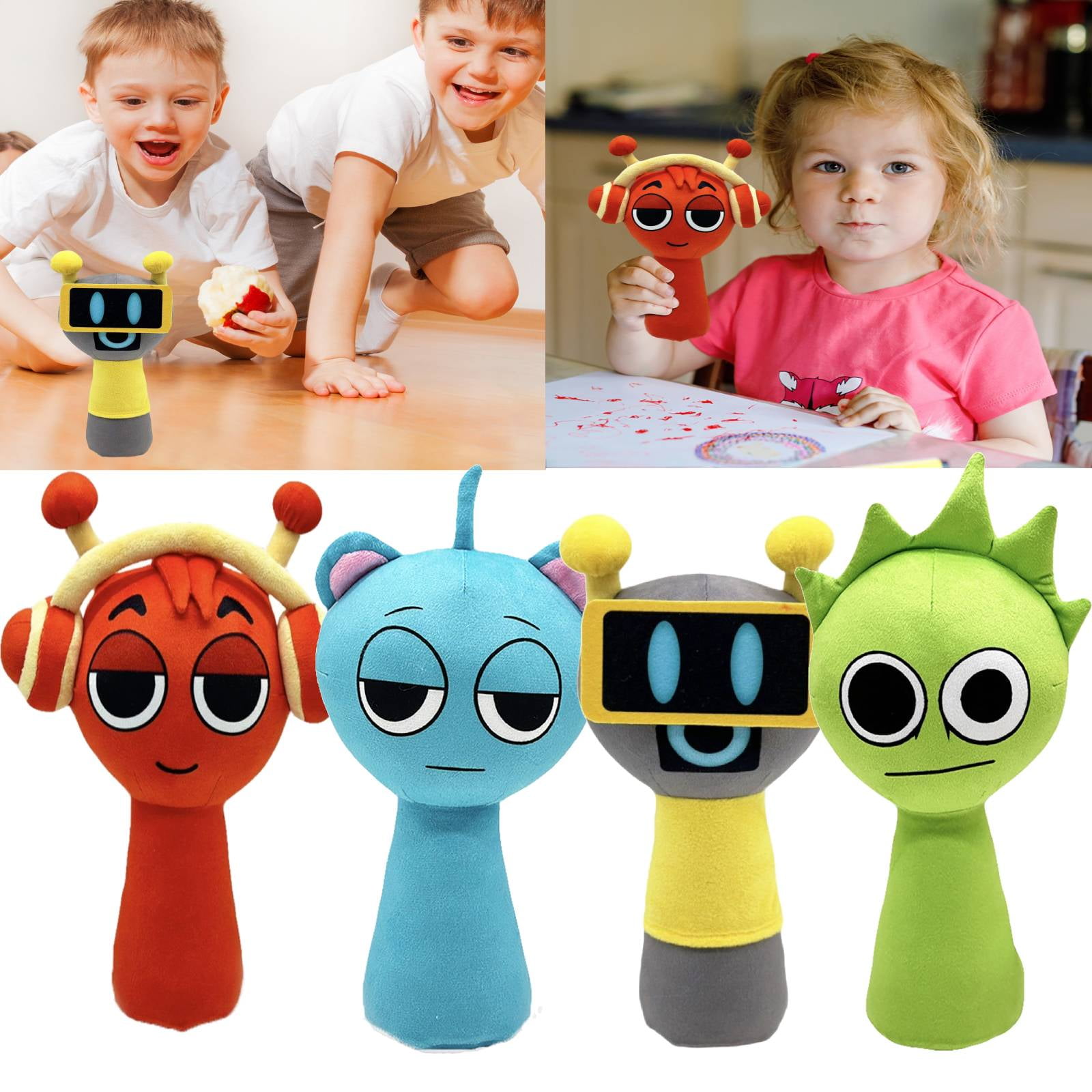 Sprunki Plush Sprunki Figures Sprunki Birthday Decorations Sprunki Soft ...