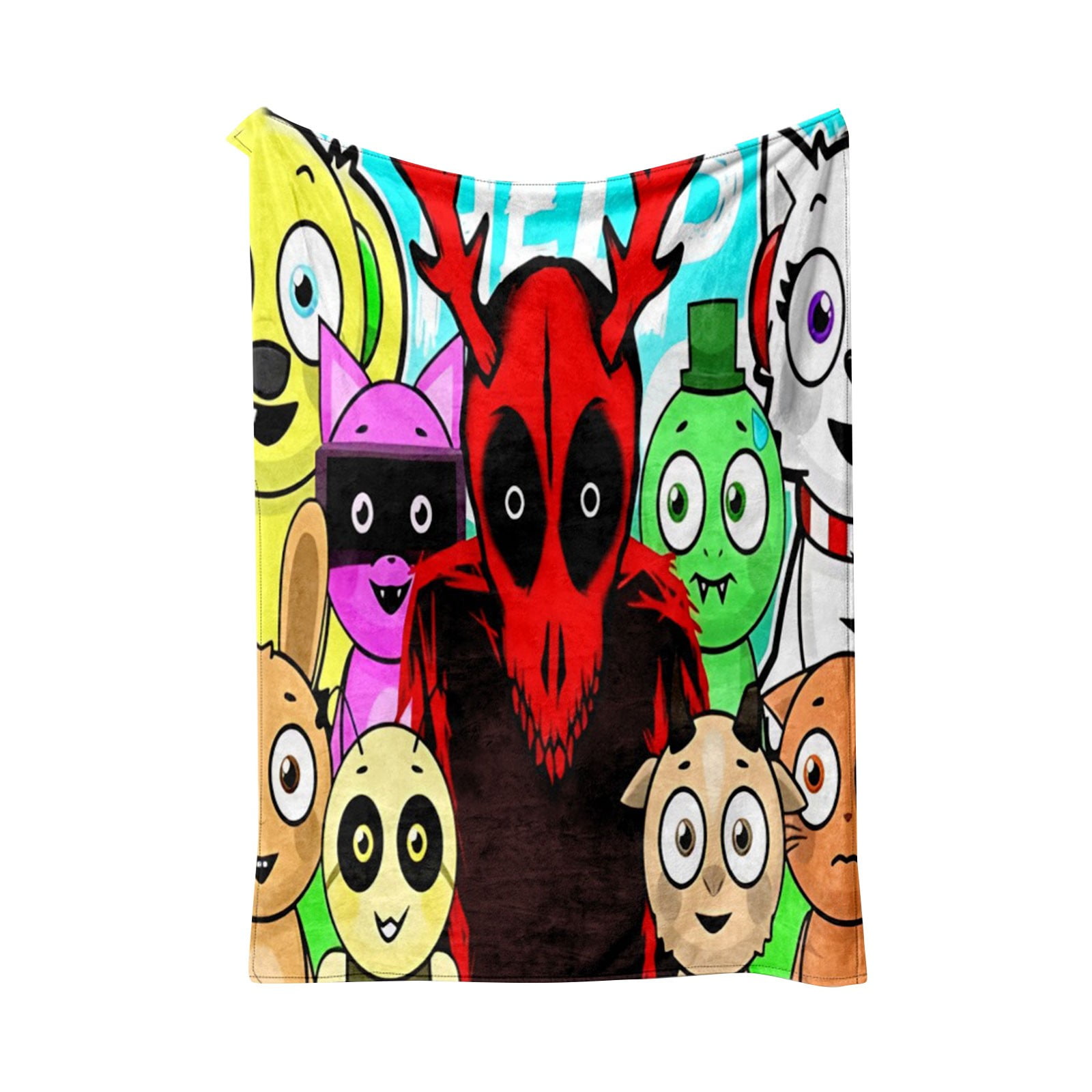 Sprunki Plush,Sprunki Game Plush Colorful Cartoon Character Fleece ...