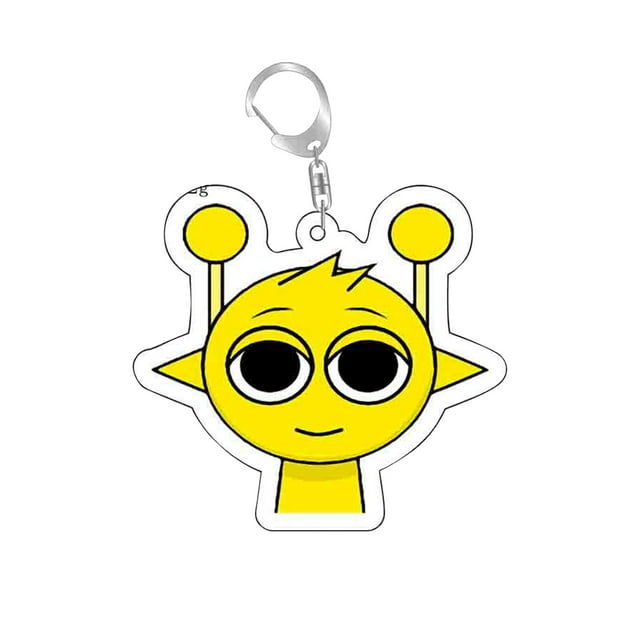 Sprunki Plush,Sprunki Game Plush Cute Cartoon Tree Keychain Durable ...