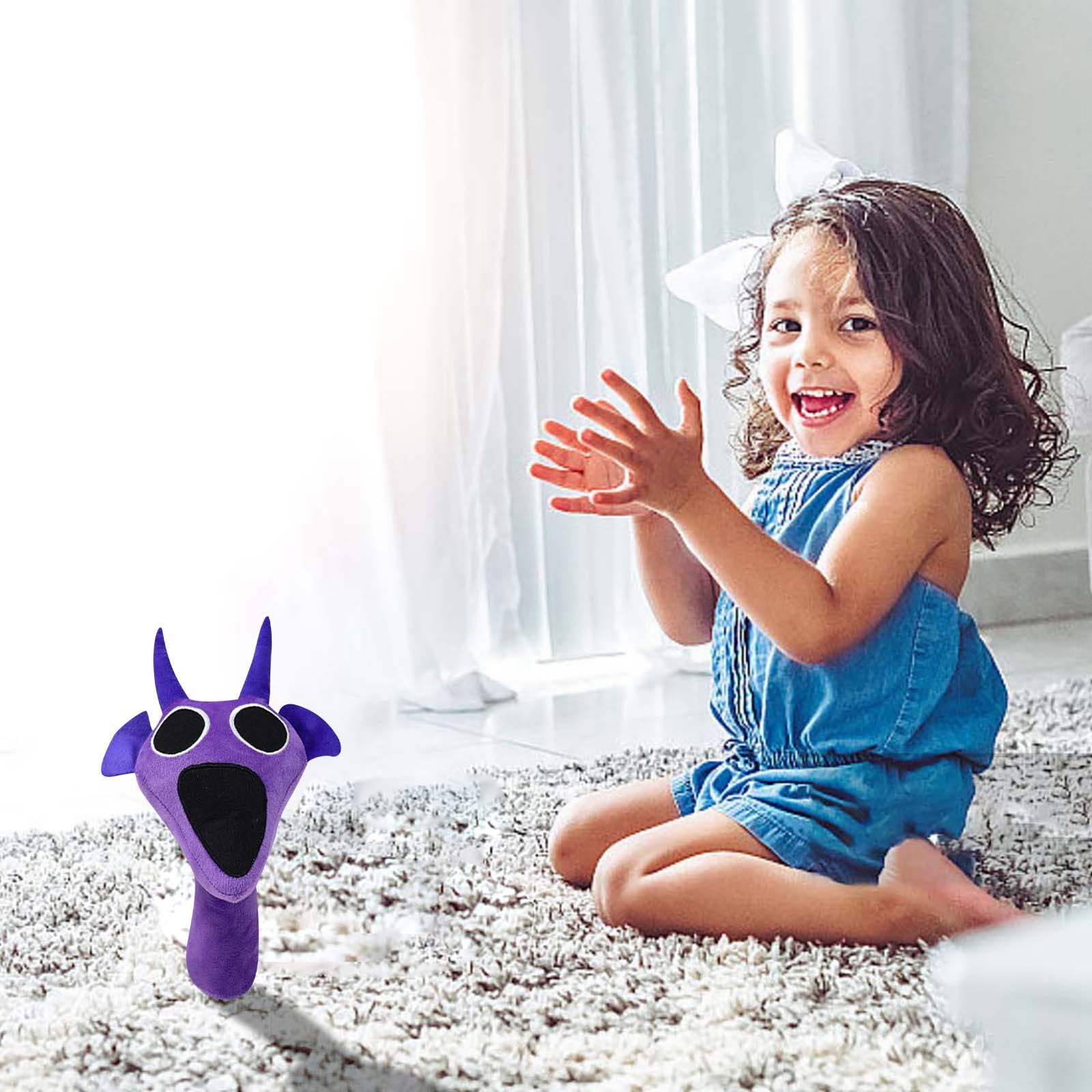 Sprunki Plush丨Sprunki Game Plush丨Durple Sprunki丨Sprunki Purple for Kids ...