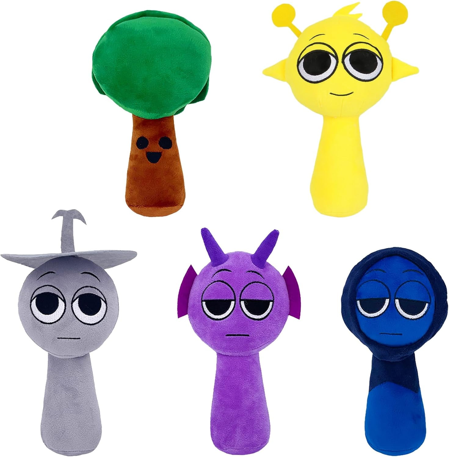 Sprunki Plush Sprunki Toys Sprunki Plushies Cartoon Games Plush Gifts ...