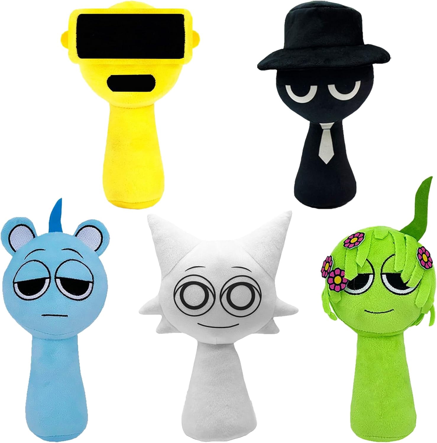 Sprunki Plush Sprunki Toys Sprunki Plushies Cartoon Games Plush Gifts ...