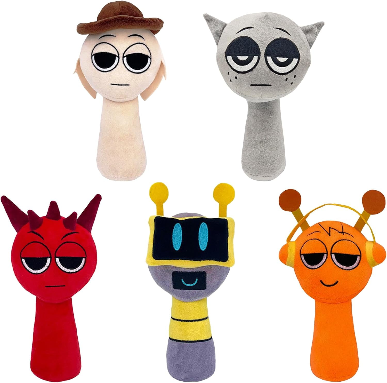 Sprunki Plush Sprunki Toys Sprunki Plushies Cartoon Games Plush Gifts ...