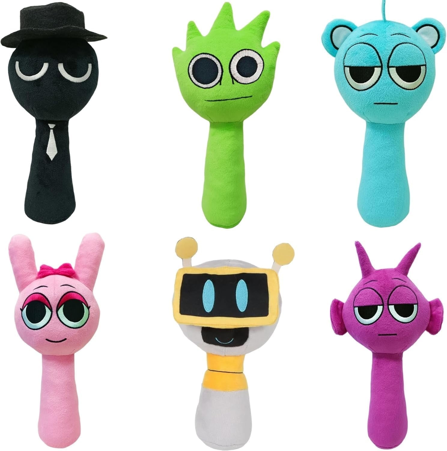 Sprunki Plush Stuffed Animals, Sprunki Plush Toys,Soft Stuffed Animal ...