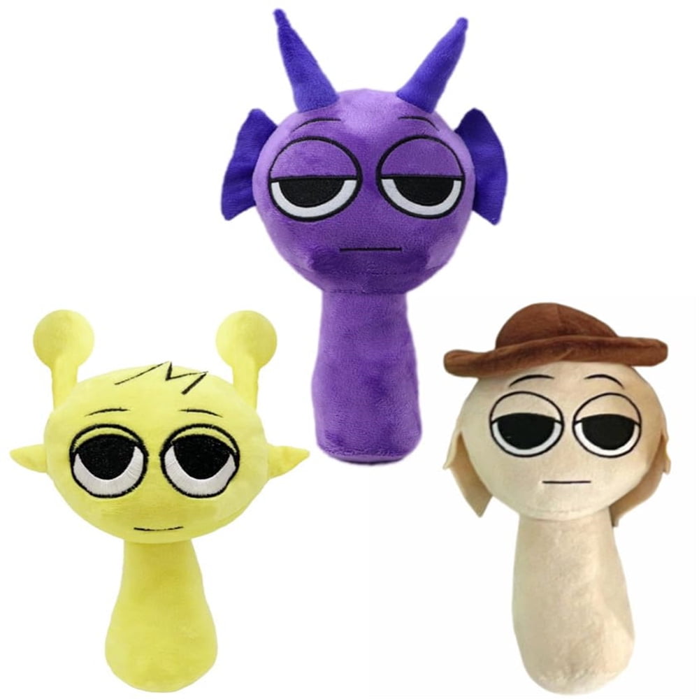 Sprunki Plush The Ultimate Cuddly Companion for Kids, Adorable Soft Toy ...