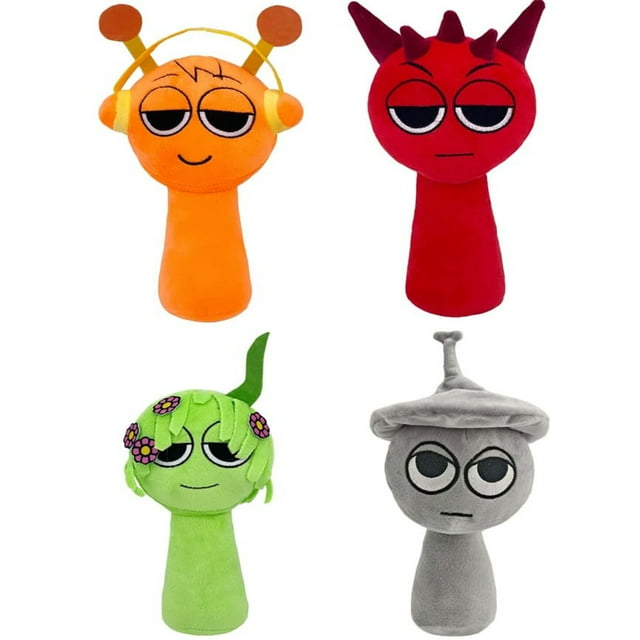 Sprunki Plush The Ultimate Cuddly Companion for Kids, Adorable Soft Toy ...