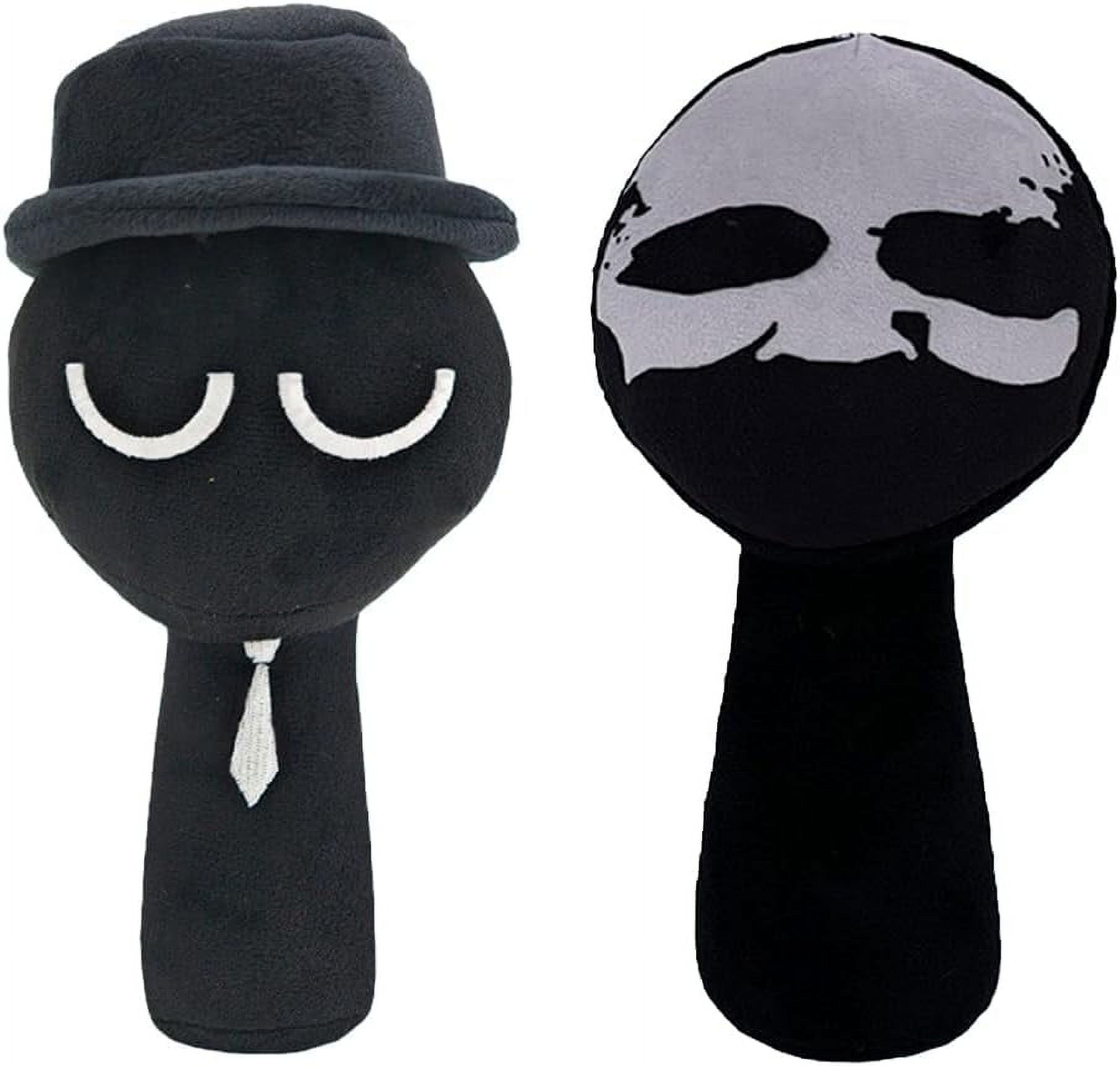 Sprunki Plush Toys- 10'' Sprunky Wenda & Gray Plushies - Cartoon Games ...