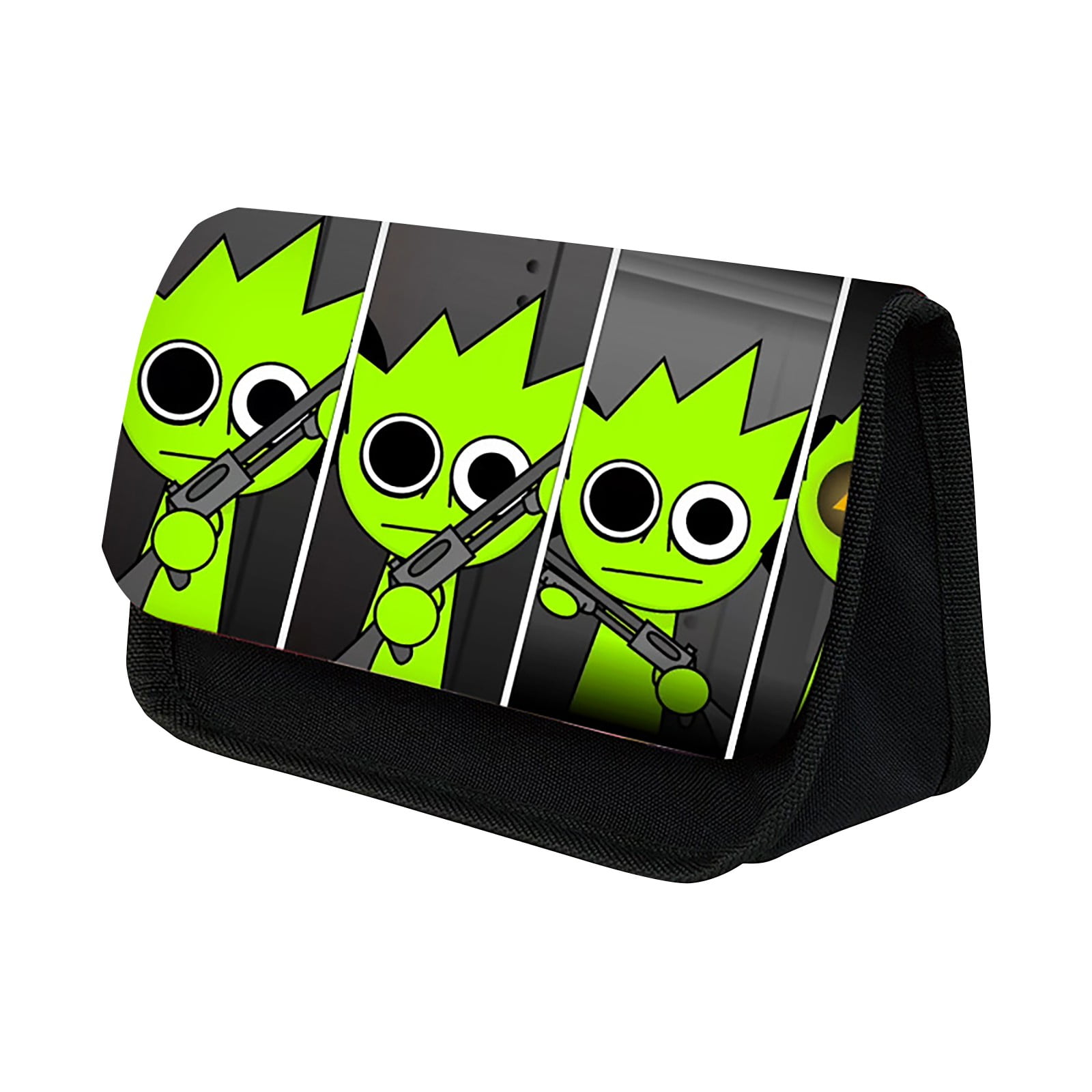 Sprunki Plush Toys Box Large Capacity Wear-resistant Storage Pencil ...