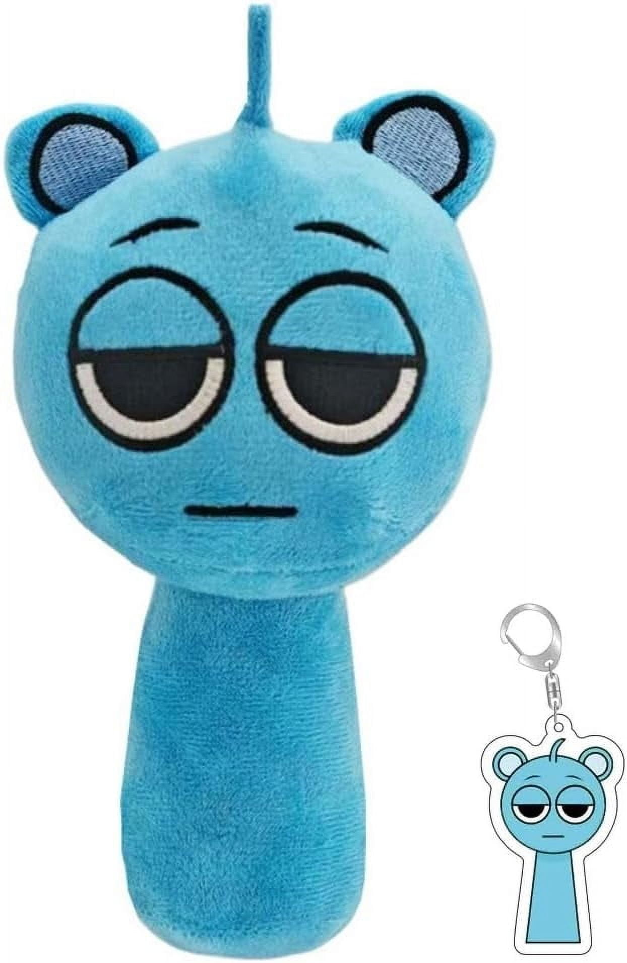 Sprunki Plush Toys Horror Games Plushies Toy Sprunki Plush Sky Blue Sky Plushies for Kids Boys ...