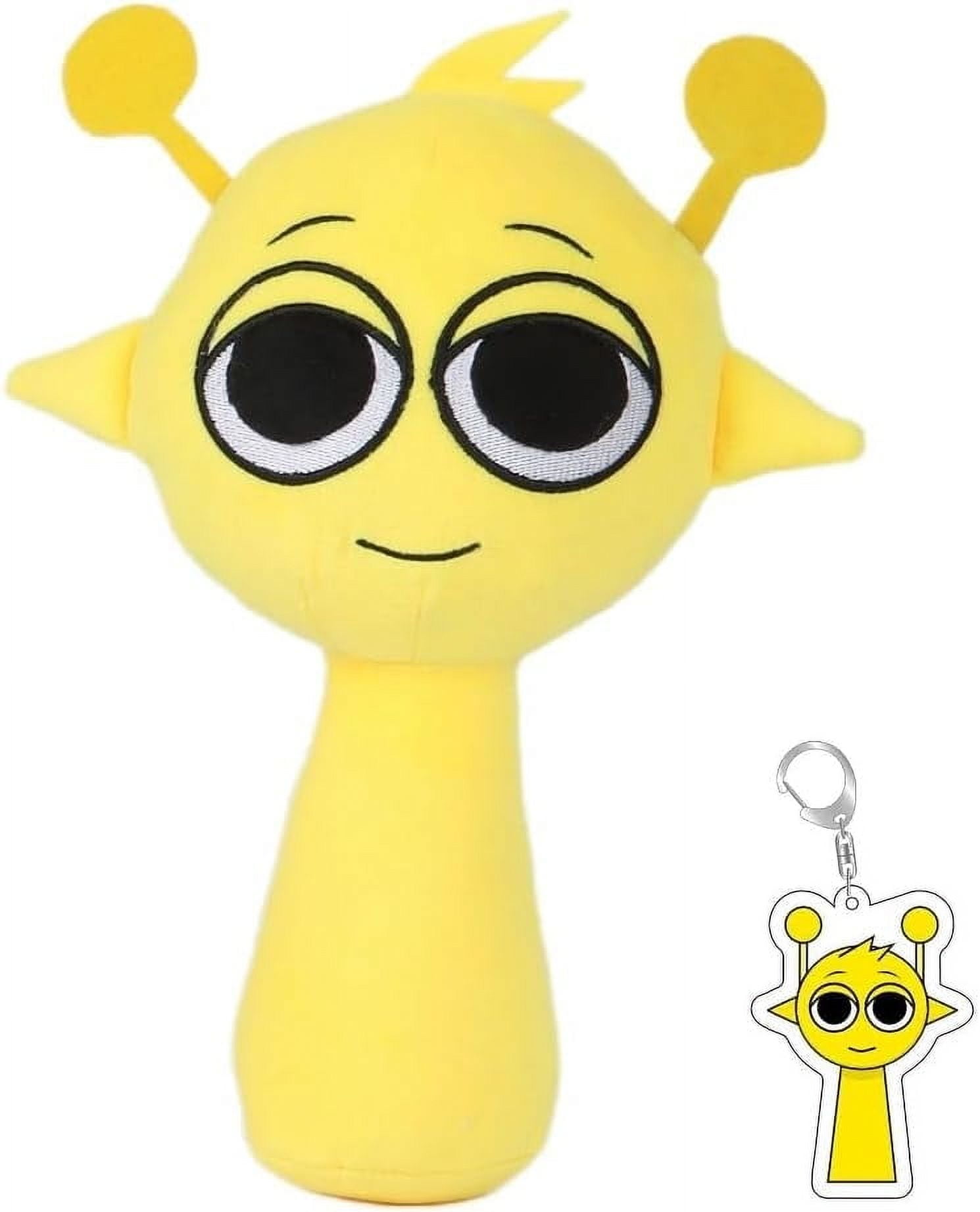 Sprunki Plush Toys Stuffed Figure Doll For Kids Sprunki Plush Yellow ...