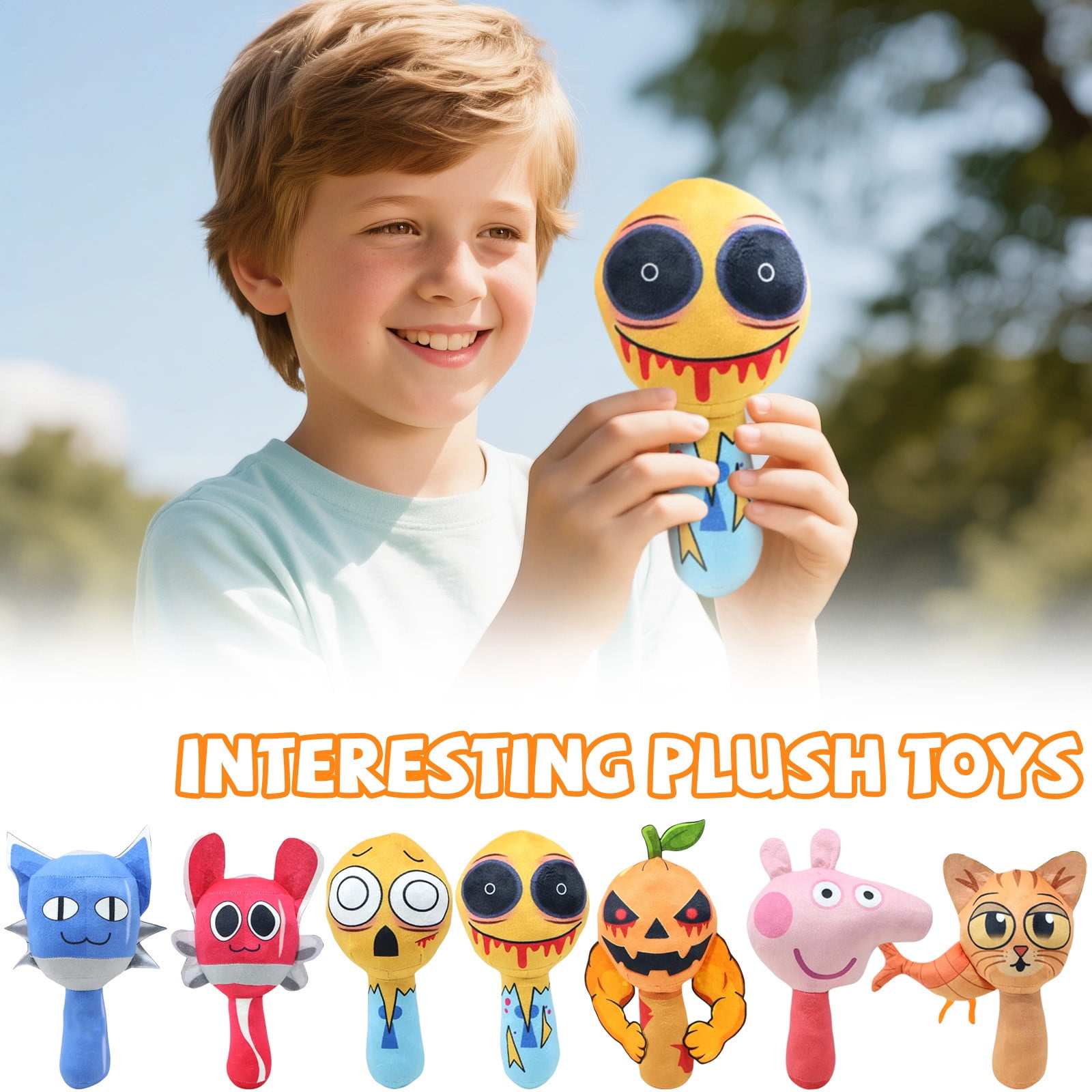 Sprunki Plush Toys for Kids,Sprunki Game Merch Toy Cute Soft Stuffed ...