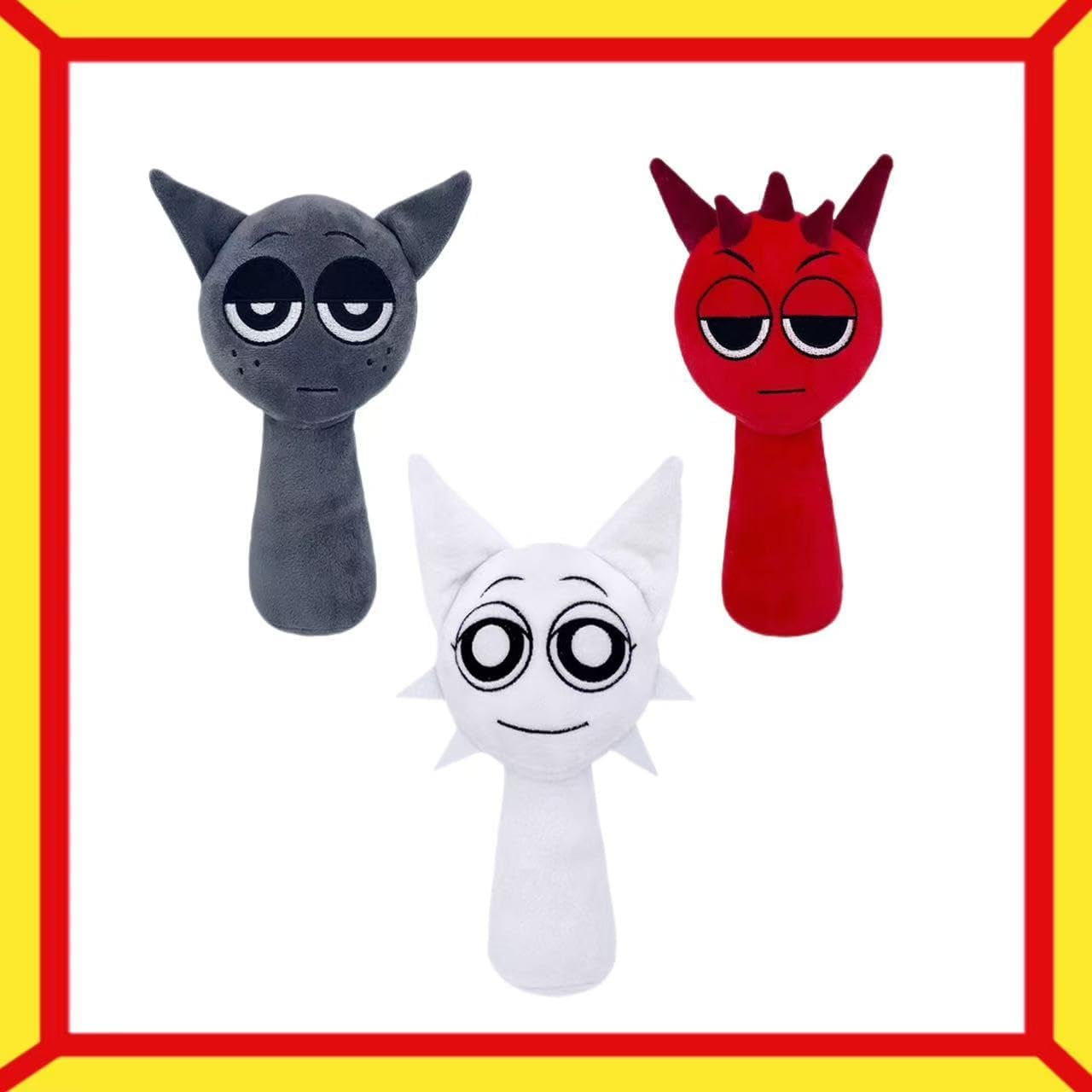 Sprunki Plushies Merch, sprunki Toys Plush,New Monster Horror Game ...
