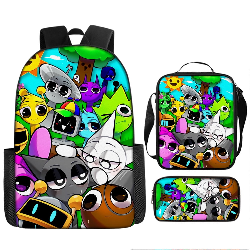 Sprunki Rhythm Box Backpack for Primary School Third and Fourth Grades ...