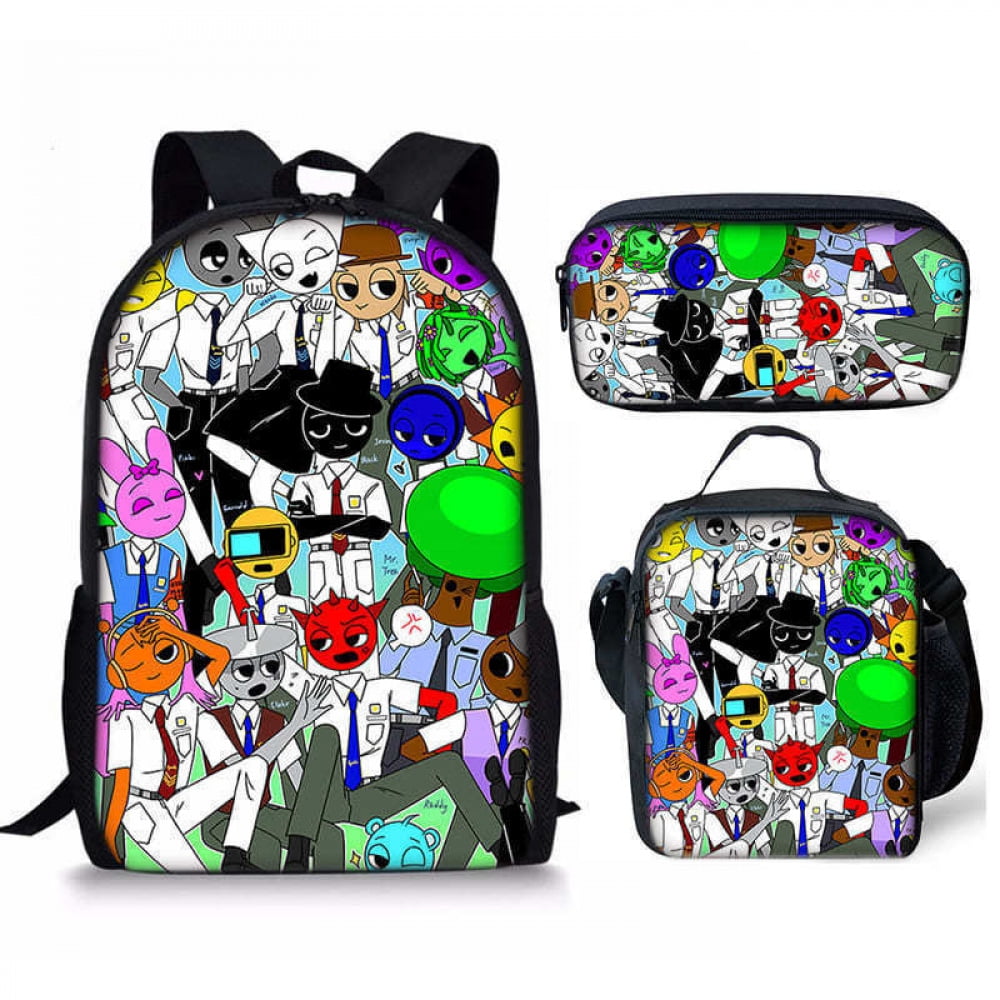 Sprunki Rhythm Box Backpack for Primary School Third and Fourth Grades ...