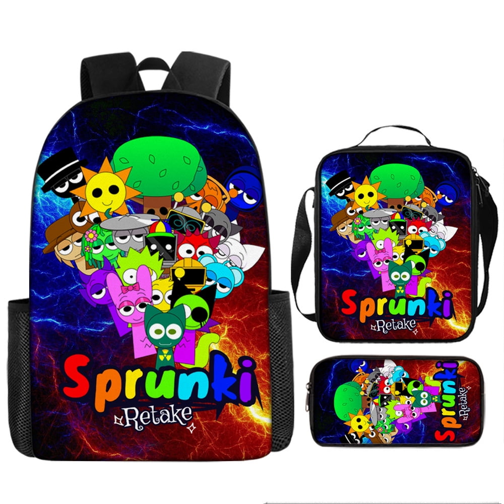 Sprunki Rhythm Box Backpack for Primary School Third and Fourth Grades ...