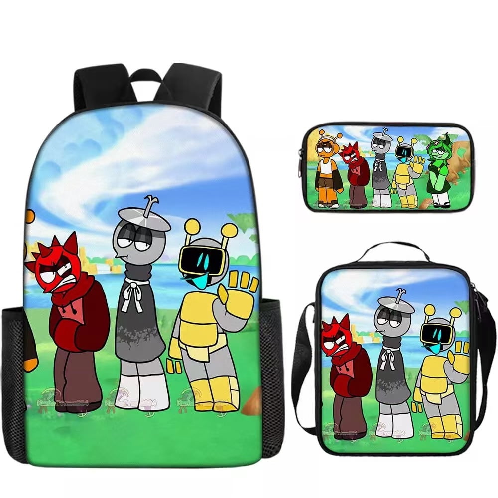 Sprunki Rhythm Box Backpack for Primary School Third and Fourth Grades ...